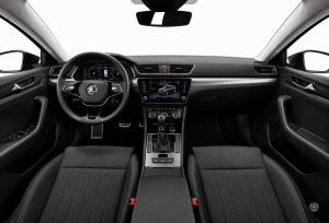 Blue Skoda SuperB 2023 in Kaunas, with an engine capacity of 1.97 L and mileage of 162 thousand km for 19900 €, photo 9 on AUTOMOTO.COM.LV