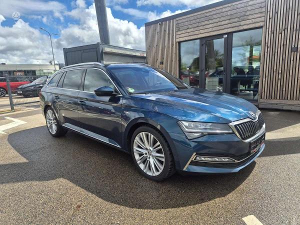 Blue Skoda SuperB 2023 in Vilnius, with an engine capacity of 1.97 L and mileage of 209 thousand km for 18500 €, photo 2 on AUTOMOTO.COM.LV