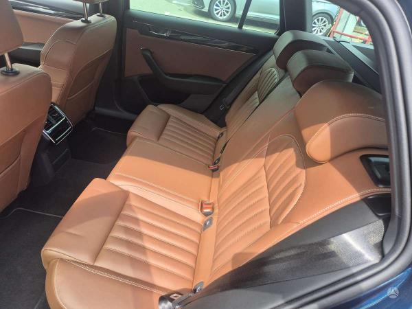 Blue Skoda SuperB 2023 in Vilnius, with an engine capacity of 1.97 L and mileage of 209 thousand km for 18500 €, photo 6 on AUTOMOTO.COM.LV