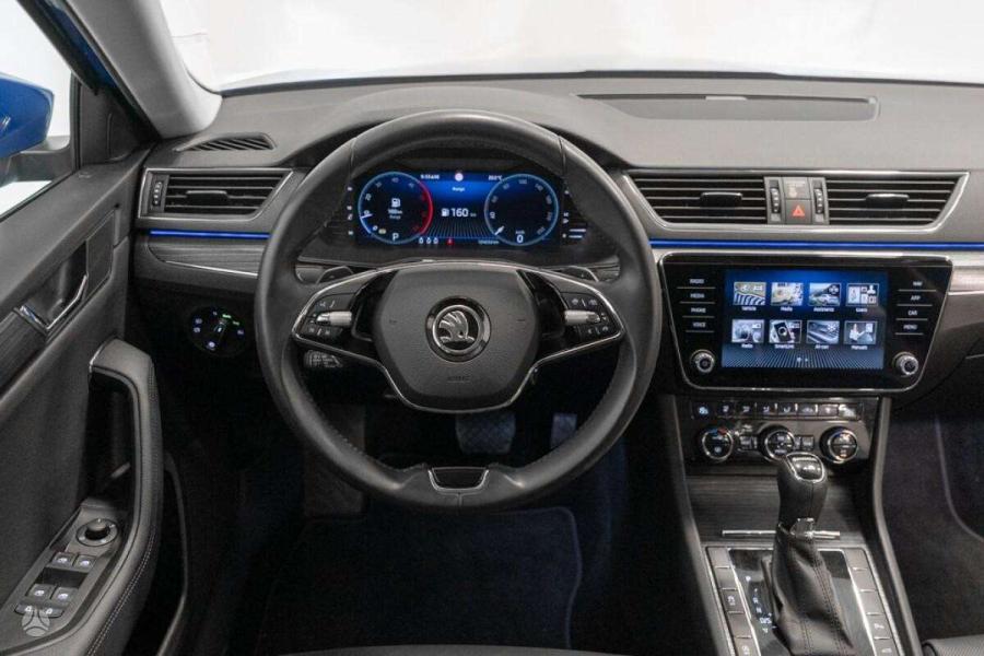 Zils Skoda SuperB 2023 Viļņa, ar dzinēja tilpumu 2.00 L un nobraukumu 124 tūkst. km par 22250 €, foto 12 vietnē AUTOMOTO.COM.LV