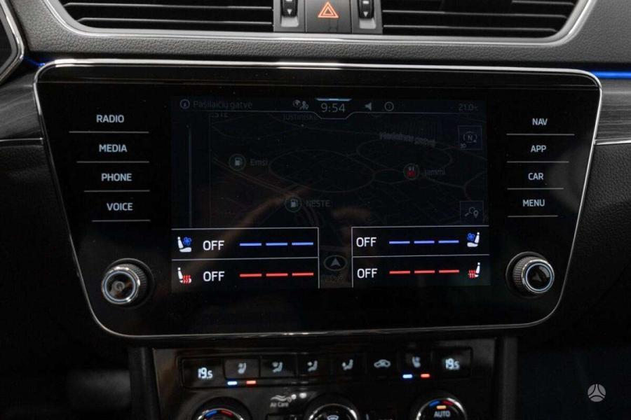 Zils Skoda SuperB 2023 Viļņa, ar dzinēja tilpumu 2.00 L un nobraukumu 124 tūkst. km par 22250 €, foto 19 vietnē AUTOMOTO.COM.LV