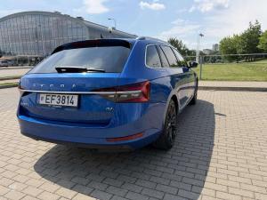 Синий Шкода Суперб 2023 в Ионава, объемом двигателя 1.40 л и пробегом 196 тыс. км за 18900 €, фото 7 на AUTOMOTO.COM.LV