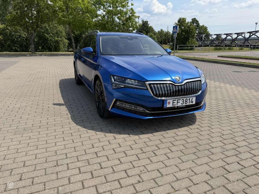 Синий Шкода Суперб 2023 в Ионава, объемом двигателя 1.40 л и пробегом 196 тыс. км за 18900 €, фото 11 на AUTOMOTO.COM.LV