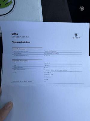 Синий Шкода Суперб 2023 в Ионава, объемом двигателя 1.40 л и пробегом 196 тыс. км за 18900 €, фото 16 на AUTOMOTO.COM.LV