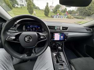 Синий Шкода Суперб 2023 в Ионава, объемом двигателя 1.40 л и пробегом 196 тыс. км за 18900 €, фото 22 на AUTOMOTO.COM.LV
