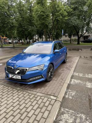 Синий Шкода Суперб 2023 в Ионава, объемом двигателя 1.40 л и пробегом 196 тыс. км за 18900 €, фото 40 на AUTOMOTO.COM.LV