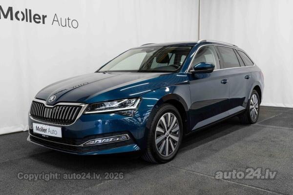 Zils Skoda SuperB 2023 Tallina, ar dzinēja tilpumu 2.00 L un nobraukumu 129 tūkst. km par 24900 €, foto 1 vietnē AUTOMOTO.COM.LV