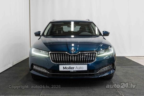 Zils Skoda SuperB 2023 Tallina, ar dzinēja tilpumu 2.00 L un nobraukumu 129 tūkst. km par 24900 €, foto 2 vietnē AUTOMOTO.COM.LV