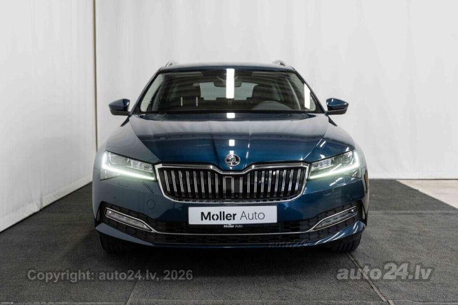 Zils Skoda SuperB 2023 Tallina, ar dzinēja tilpumu 2.00 L un nobraukumu 129 tūkst. km par 24900 €, foto 3 vietnē AUTOMOTO.COM.LV