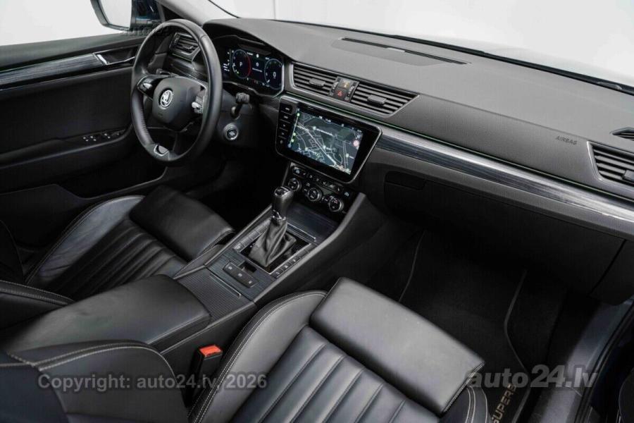 Zils Skoda SuperB 2023 Tallina, ar dzinēja tilpumu 2.00 L un nobraukumu 129 tūkst. km par 24900 €, foto 8 vietnē AUTOMOTO.COM.LV