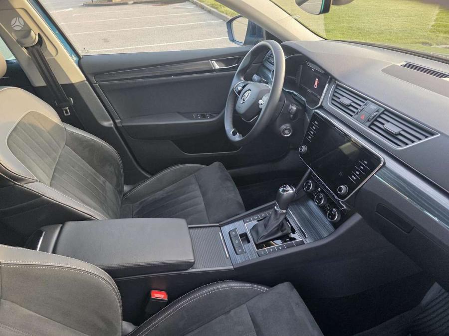 Blue Skoda SuperB 2023 in Kaunas, with an engine capacity of 1.40 L and mileage of 69 thousand km for 23000 €, photo 14 on AUTOMOTO.COM.LV