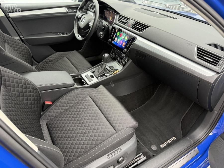 Zils Skoda SuperB 2023 Viļņa, ar dzinēja tilpumu 2.00 L un nobraukumu 218 tūkst. km par 16999 €, foto 10 vietnē AUTOMOTO.COM.LV