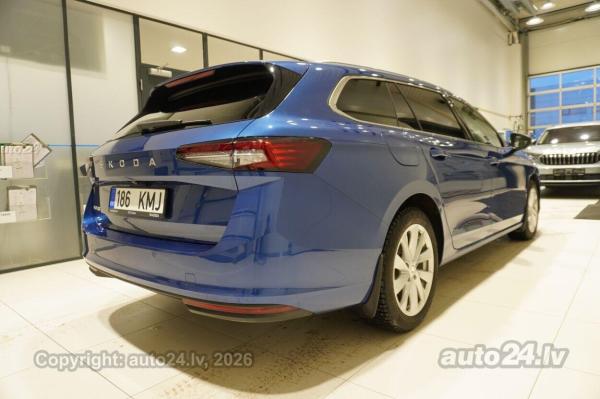 Zils Skoda SuperB 2024 Tallina, ar dzinēja tilpumu 2.00 L un nobraukumu 33 tūkst. km par 37500 €, foto 3 vietnē AUTOMOTO.COM.LV