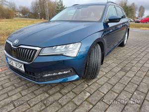Blue Skoda SuperB 2024 in Voru, with an engine capacity of 2.00 L and mileage of 61 thousand km for 30000 €, photo  on AUTOMOTO.COM.LV
