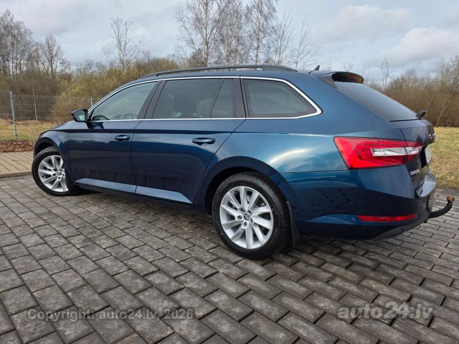 Blue Skoda SuperB 2024 in Voru, with an engine capacity of 2.00 L and mileage of 61 thousand km for 30000 €, photo 3 on AUTOMOTO.COM.LV