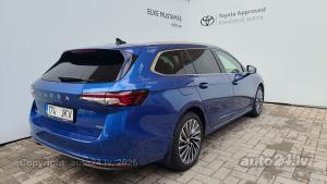 Blue Skoda SuperB 2024 in Tallinn, with an engine capacity of 1.98 L and mileage of 26 thousand km for 43495 €, photo 3 on AUTOMOTO.COM.LV