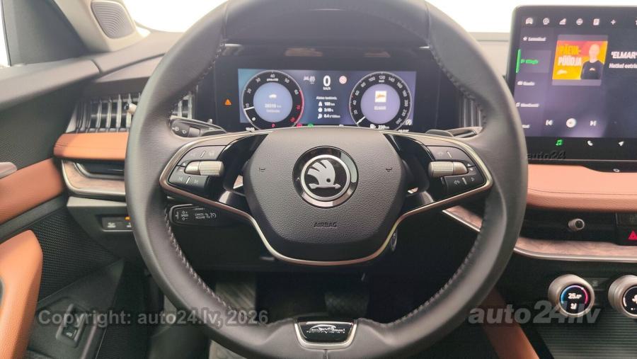 Blue Skoda SuperB 2024 in Tallinn, with an engine capacity of 1.98 L and mileage of 26 thousand km for 43495 €, photo 13 on AUTOMOTO.COM.LV