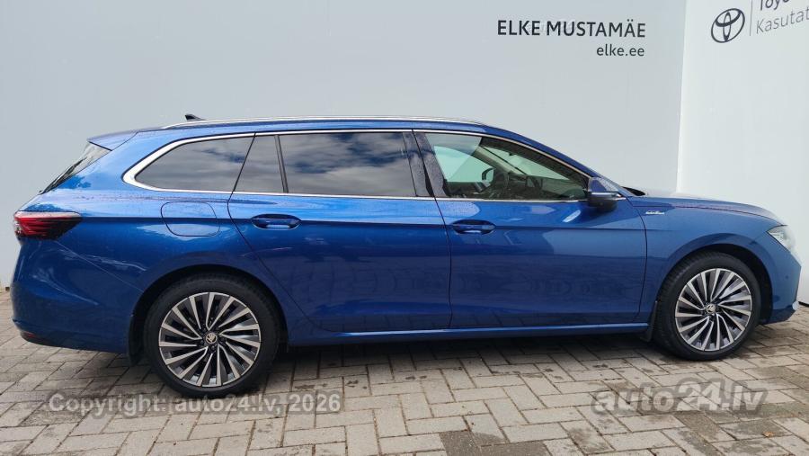 Blue Skoda SuperB 2024 in Tallinn, with an engine capacity of 1.98 L and mileage of 26 thousand km for 43495 €, photo 17 on AUTOMOTO.COM.LV