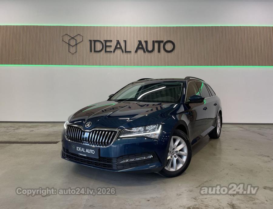 Zils Skoda SuperB 2024 Tallina, ar dzinēja tilpumu 1.50 L un nobraukumu 56 tūkst. km par 24990 €, foto 1 vietnē AUTOMOTO.COM.LV