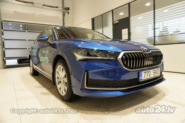 Zils Skoda SuperB 2026 Tallina, ar dzinēja tilpumu 2.00 L un nobraukumu 2 tūkst. km par 43900 €, foto 4 vietnē AUTOMOTO.COM.LV