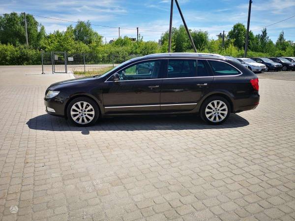 Brown Skoda SuperB 2013 in Radviliskis, with an engine capacity of 1.97 L and mileage of 254 thousand km for 6750 €, photo 2 on AUTOMOTO.COM.LV