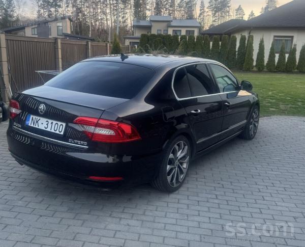 Brūns Skoda SuperB 2014 Rīga, ar dzinēja tilpumu 1.60 L un nobraukumu 259 tūkst. km par 7100 €, foto 2 vietnē AUTOMOTO.COM.LV