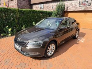 Brown Skoda SuperB 2016 in Vilnius, with an engine capacity of 1.98 L and mileage of 153 thousand km for 12500 €, photo 3 on AUTOMOTO.COM.LV