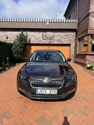 Brown Skoda SuperB 2016 in Vilnius, with an engine capacity of 1.98 L and mileage of 153 thousand km for 12500 €, photo 4 on AUTOMOTO.COM.LV