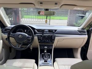 Brown Skoda SuperB 2016 in Vilnius, with an engine capacity of 1.98 L and mileage of 153 thousand km for 12500 €, photo 15 on AUTOMOTO.COM.LV