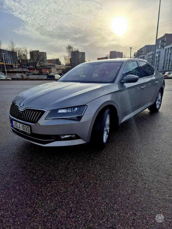 Brown Skoda SuperB 2017 in Vilnius, with an engine capacity of 1.80 L and mileage of 70 thousand km for 17000 €, photo 1 on AUTOMOTO.COM.LV