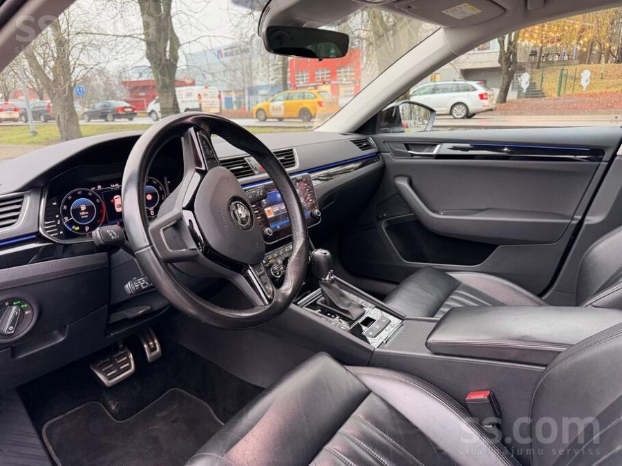 Brown Skoda SuperB 2018 in Riga, with an engine capacity of 2.00 L and mileage of 167 thousand km for 16900 €, photo 5 on AUTOMOTO.COM.LV