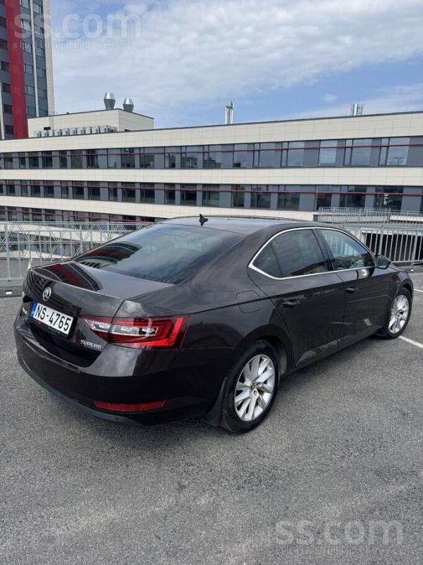 Brown Skoda SuperB 2019 in Riga, with an engine capacity of 2.00 L and mileage of 213 thousand km for 14500 €, photo 3 on AUTOMOTO.COM.LV
