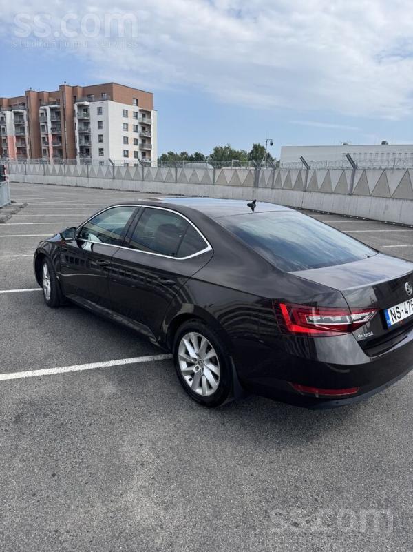Brown Skoda SuperB 2019 in Riga, with an engine capacity of 2.00 L and mileage of 213 thousand km for 14500 €, photo 5 on AUTOMOTO.COM.LV