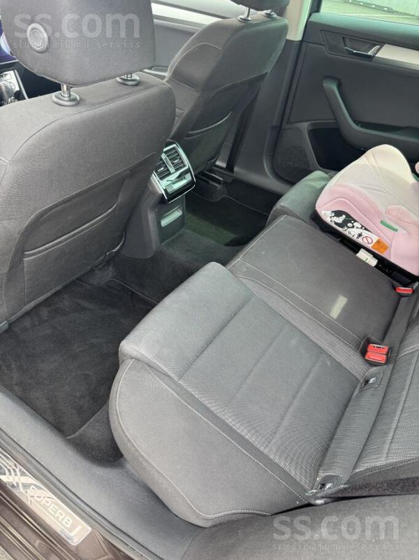 Brown Skoda SuperB 2019 in Riga, with an engine capacity of 2.00 L and mileage of 213 thousand km for 14500 €, photo 7 on AUTOMOTO.COM.LV