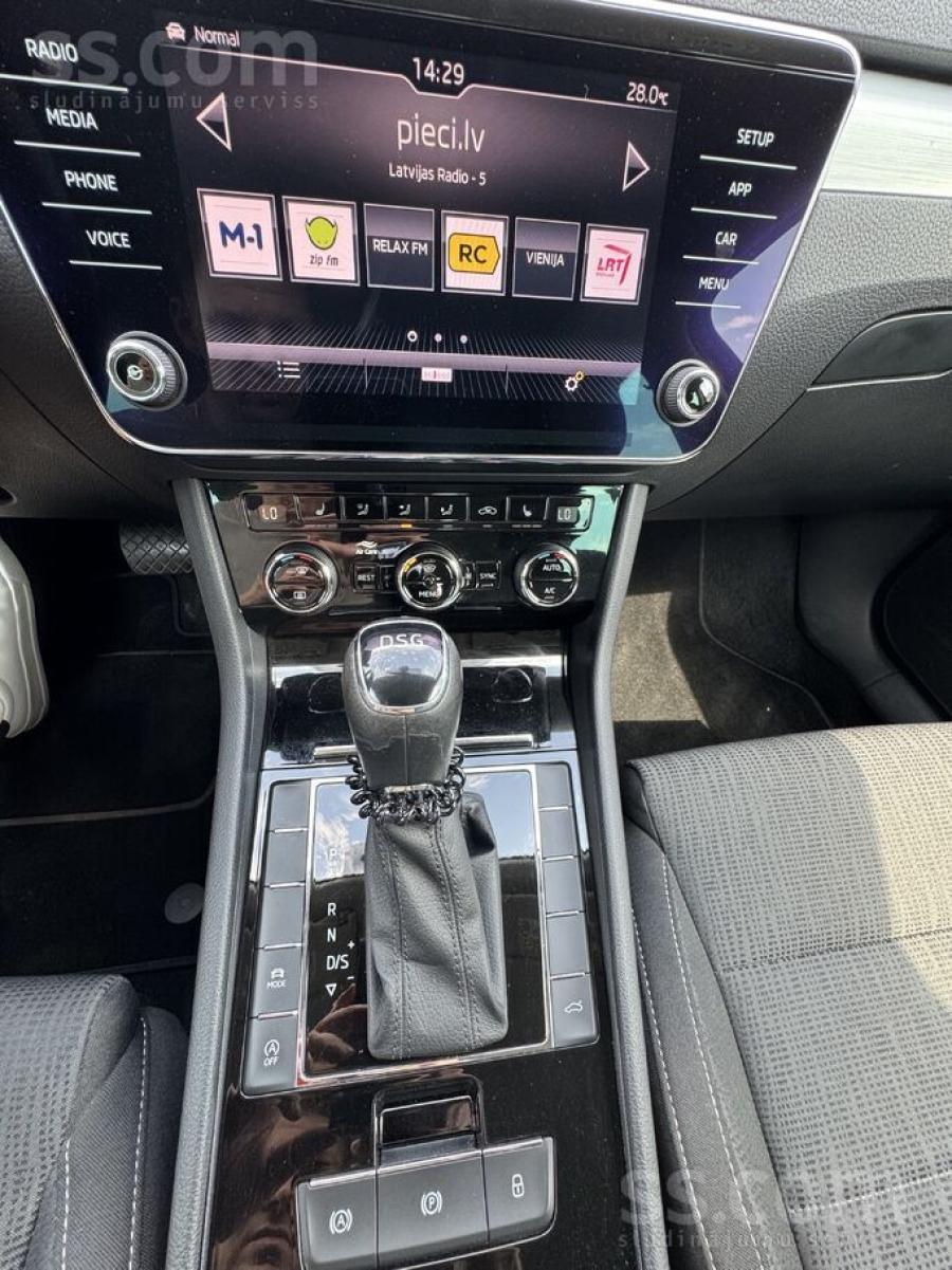 Brown Skoda SuperB 2019 in Riga, with an engine capacity of 2.00 L and mileage of 213 thousand km for 14500 €, photo 12 on AUTOMOTO.COM.LV