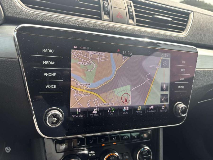 Brūns Skoda SuperB 2019 Viļņa, ar dzinēja tilpumu 1.50 L un nobraukumu 166 tūkst. km par 13500 €, foto 15 vietnē AUTOMOTO.COM.LV