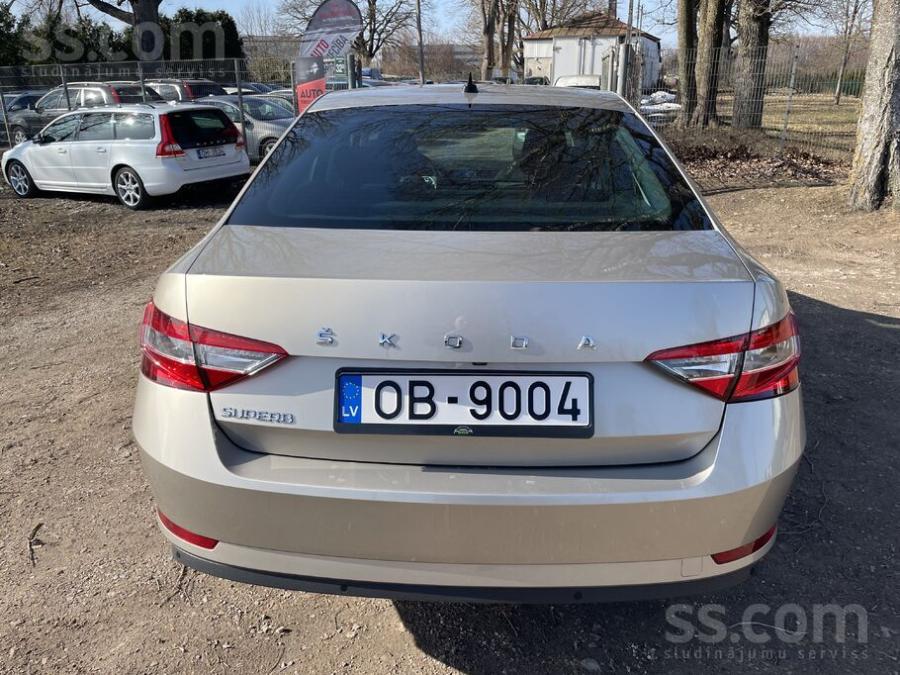 Brown Skoda SuperB 2022 in Riga, with an engine capacity of 1.50 L and mileage of 67 thousand km for 23500 €, photo 5 on AUTOMOTO.COM.LV