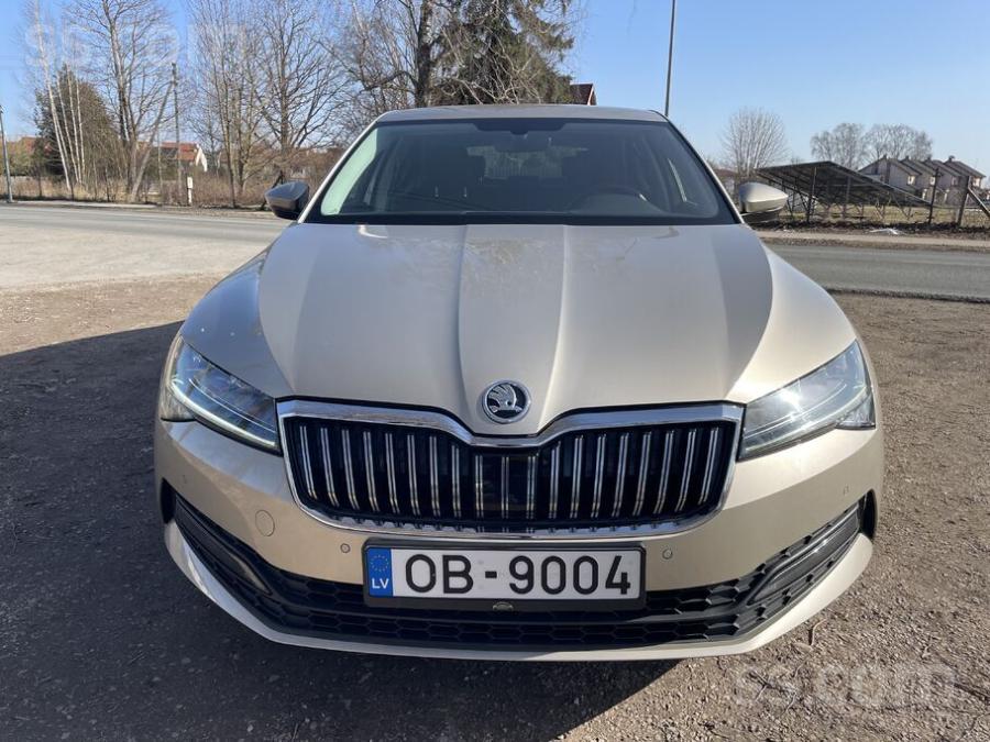 Brown Skoda SuperB 2022 in Riga, with an engine capacity of 1.50 L and mileage of 67 thousand km for 23500 €, photo 9 on AUTOMOTO.COM.LV