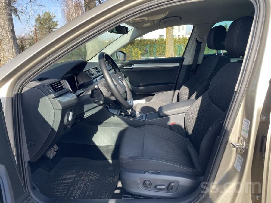 Brown Skoda SuperB 2022 in Riga, with an engine capacity of 1.50 L and mileage of 67 thousand km for 23500 €, photo 11 on AUTOMOTO.COM.LV