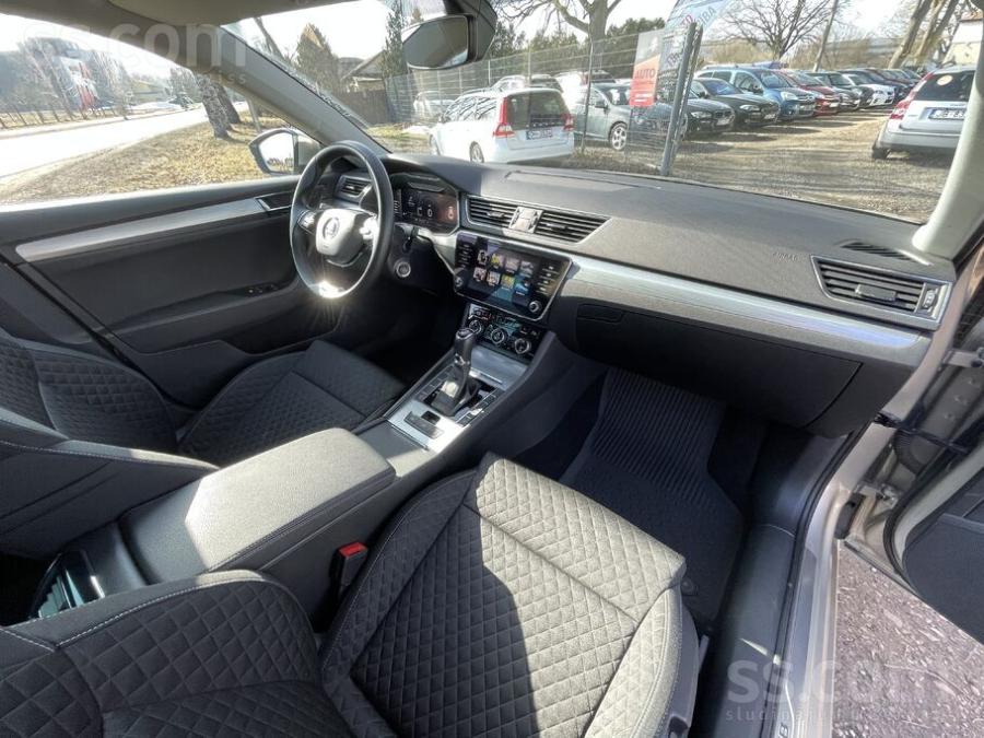 Brown Skoda SuperB 2022 in Riga, with an engine capacity of 1.50 L and mileage of 67 thousand km for 23500 €, photo 21 on AUTOMOTO.COM.LV