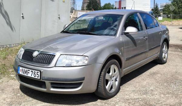 Brūns Skoda SuperB 2007 Kauņa, ar dzinēja tilpumu 1.97 L un nobraukumu 280 tūkst. km par 1450 €, foto 1 vietnē AUTOMOTO.COM.LV