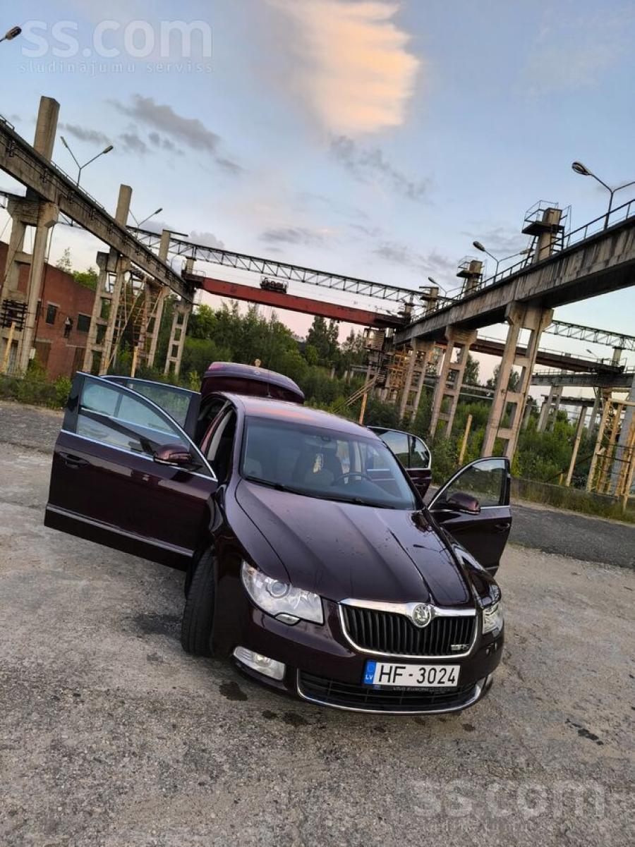 Brūns Skoda SuperB 2008 Daugavpils, ar dzinēja tilpumu 2.00 L un nobraukumu 400 tūkst. km par 3900 €, foto 3 vietnē AUTOMOTO.COM.LV