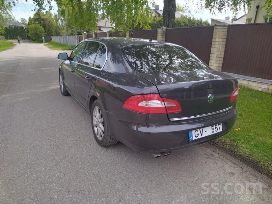 Brown Skoda SuperB 2008 in Riga, with an engine capacity of 1.80 L and mileage of 250 thousand km for 4950 €, photo 3 on AUTOMOTO.COM.LV