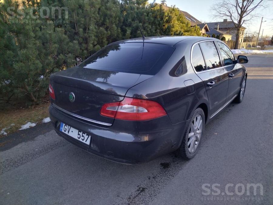 Brūns Skoda SuperB 2008 Rīga, ar dzinēja tilpumu 1.80 L un nobraukumu 256 tūkst. km par 4450 €, foto 4 vietnē AUTOMOTO.COM.LV