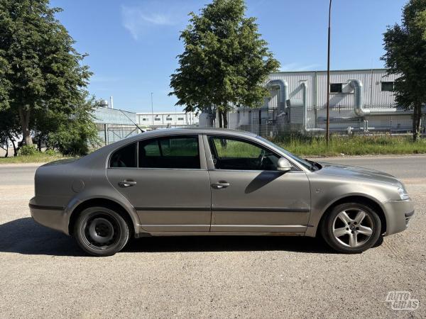 Brown Skoda SuperB 2008 in Klaipeda, with an engine capacity of 1.90 L and mileage of 230 thousand km for 1250 €, photo 4 on AUTOMOTO.COM.LV