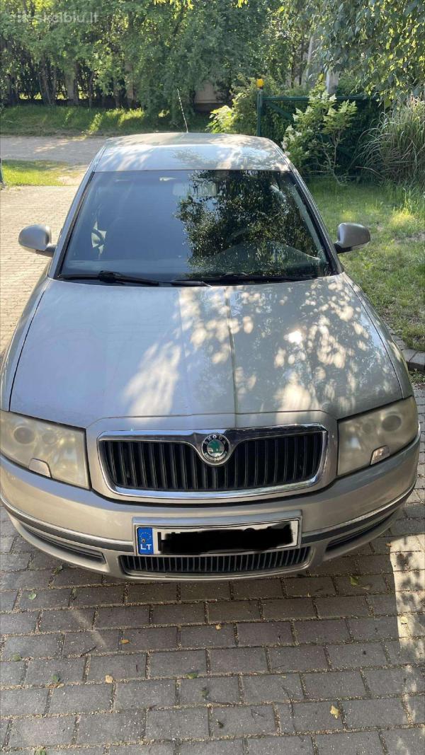 Brūns Skoda SuperB 2008 Viļņa, ar dzinēja tilpumu 1.90 L un nobraukumu 225 tūkst. km par 1300 €, foto 2 vietnē AUTOMOTO.COM.LV