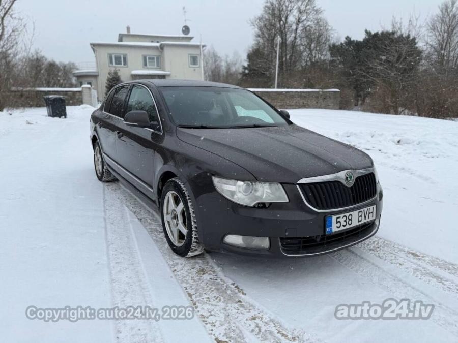 Brown Skoda SuperB 2009 in Tallinn, with an engine capacity of 2.00 L and mileage of 337 thousand km for 2990 €, photo 2 on AUTOMOTO.COM.LV