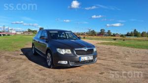 Brown Skoda SuperB 2009 in Daugavpils, with an engine capacity of 2.00 L and mileage of 384 thousand km for 3200 €, photo  on AUTOMOTO.COM.LV
