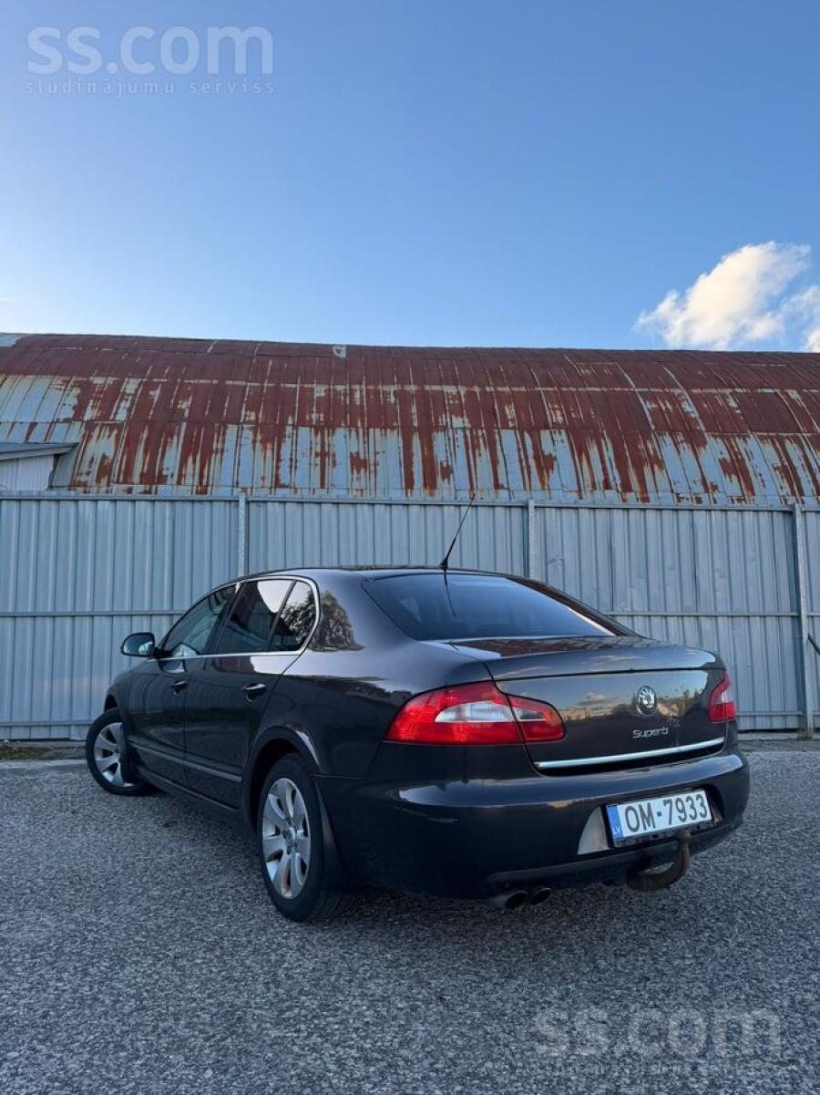 Brūns Skoda SuperB 2009 Rīga, ar dzinēja tilpumu 1.90 L un nobraukumu 337 tūkst. km par 2700 €, foto 6 vietnē AUTOMOTO.COM.LV