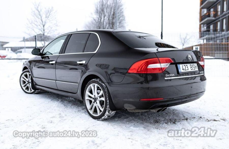 Brown Skoda SuperB 2013 in Tallinn, with an engine capacity of 1.80 L and mileage of 285 thousand km for 5490 €, photo 4 on AUTOMOTO.COM.LV